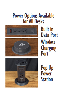 Amish Traditional Office Furniture Solid Wood Executive Desk Covington